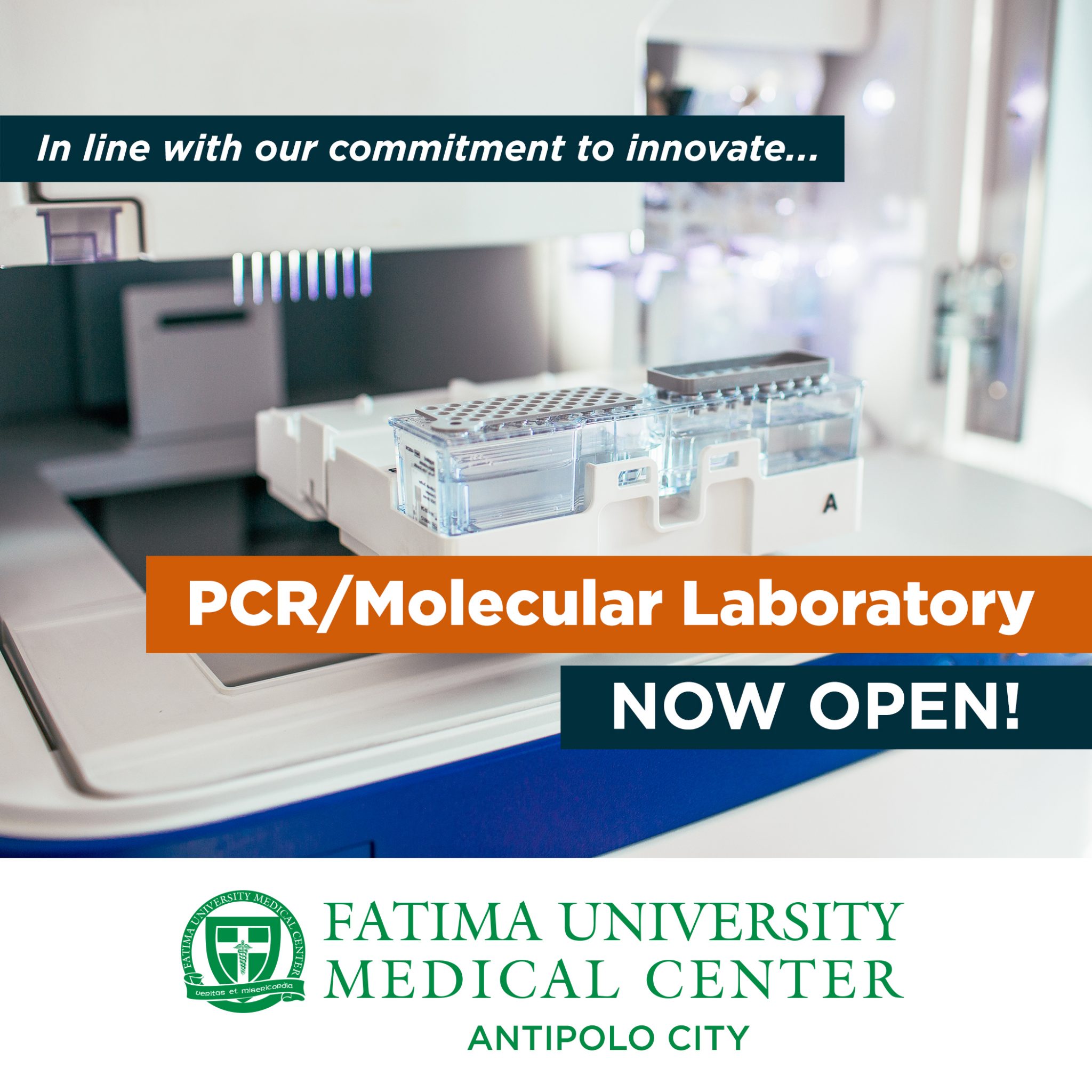 PCR LAB Post_v5 | Fatima University Medical Center